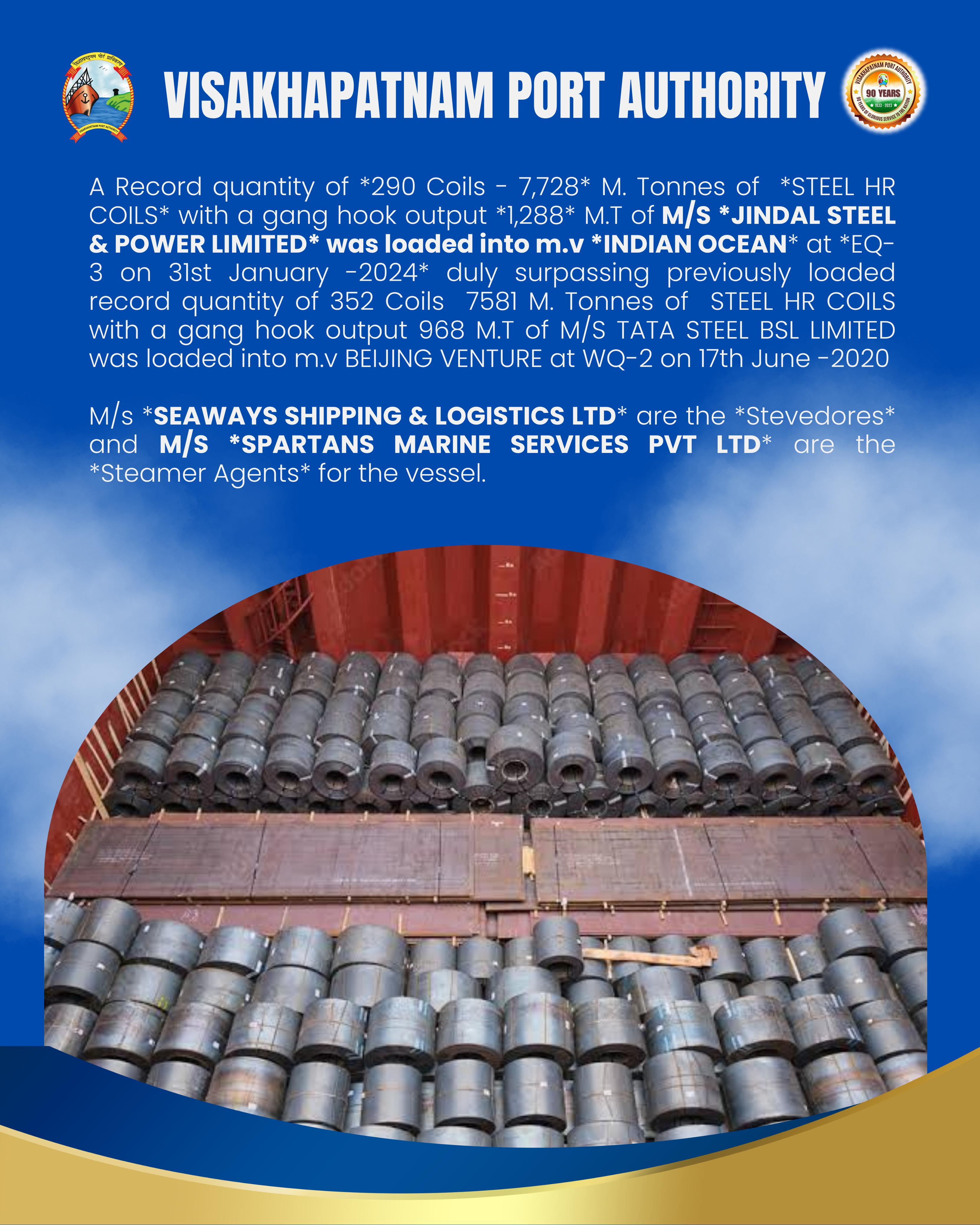 Official Website | Welcome to Visakhapatnam Port Authority